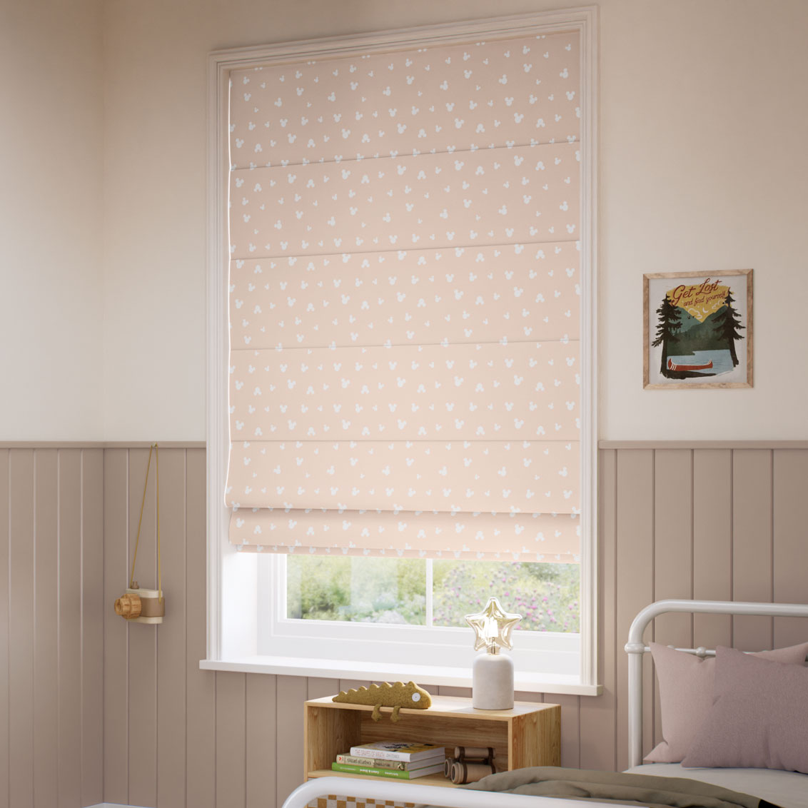 Made-to-measure Roman Blinds, Elegant and Functional orange